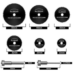 Cutting Discs for Dremel Rotary Tool, 3 Different Saw Blades to Meet Your Different Needs, Cutting Wheel Set Can Cutting Wood/Metal/Plastic/Glass/Stone and Make DIY Craft