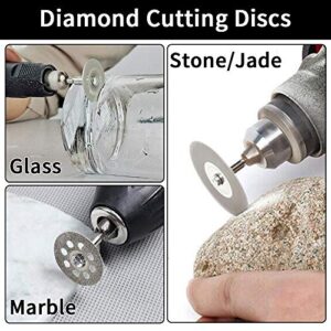 Cutting Discs for Dremel Rotary Tool, 3 Different Saw Blades to Meet Your Different Needs, Cutting Wheel Set Can Cutting Wood/Metal/Plastic/Glass/Stone and Make DIY Craft