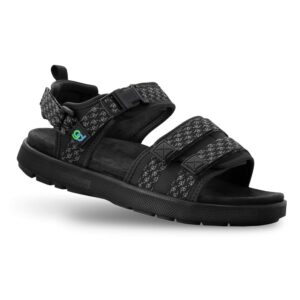 gravity defyer women's g-defy black café sandal 6 m us - versocloud multi-density shock absorbing stress recovery sandals