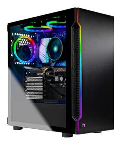 skytech shadow 3.0 gaming computer pc desktop - ryzen 7 3700x 8-core 3.6 ghz, rtx 3060 12gb, 1tb ssd, 16gb ddr4 3200, rgb fans, ac wifi, 600w gold psu, windows 11 home 64-bit, black