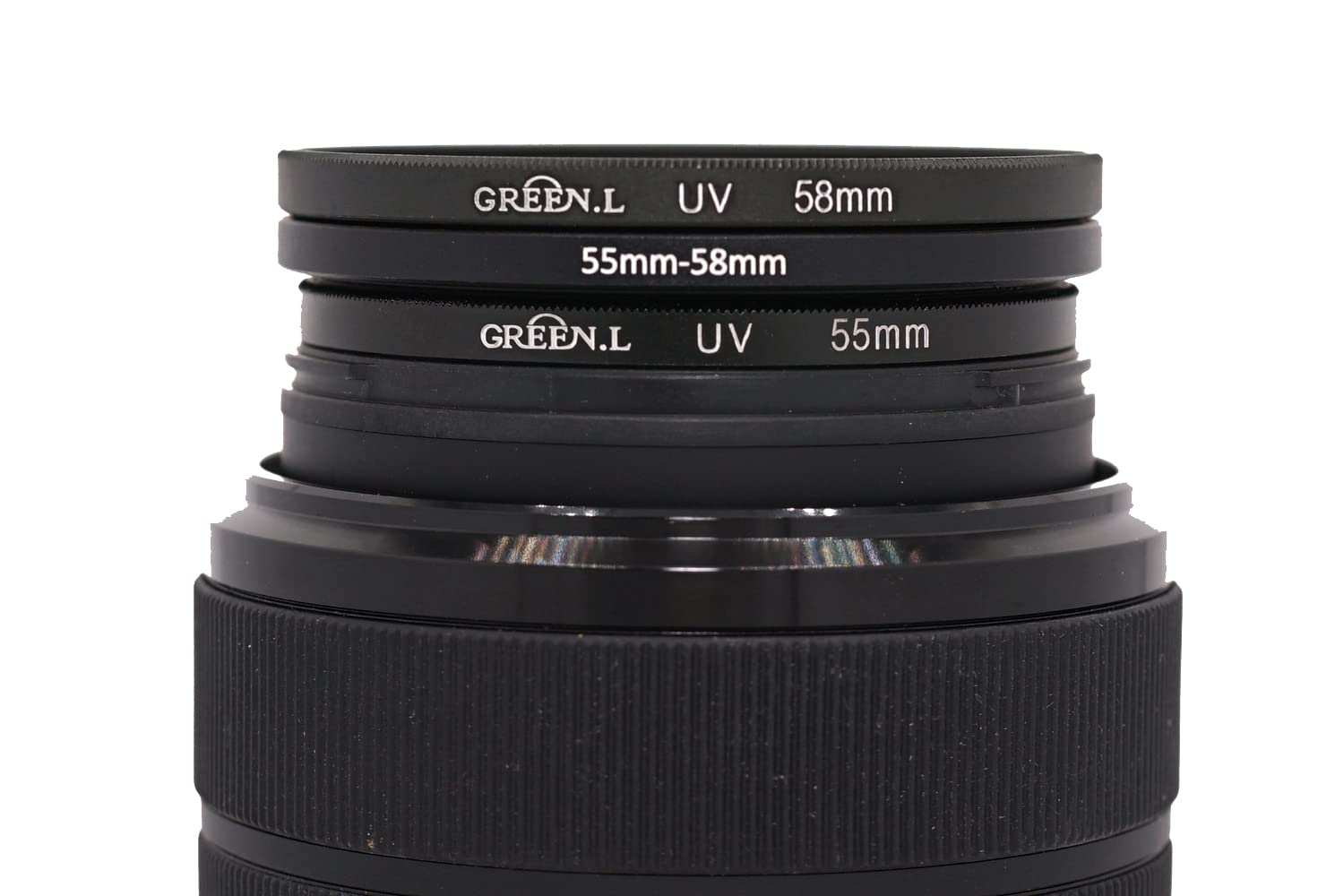 67mm-82mm Step Up Ring 67mm Lens to 82mm Filter (2 Pack), WH1916 Camera Lens Filter Adapter Ring Lens Converter Accessories