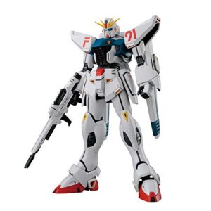 bandai namco entertainment mg mobile suit gundam f91 gundam f91 ver.2.0 1/100 scale color-coded plastic model