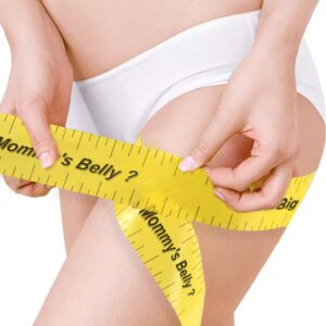 ABOAT 2 Rolls Belly Measuring Tape Tummy Measure for Baby Shower Game Party Supplies,Total 300Feet