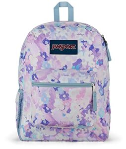 jansport js0a47lw7t7 cross town mystic floral