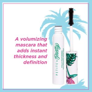 Petite 'n Pretty Fully Feathered Volumizing Mascara - Non-Toxic Makeup for Kids, Tweens and Teens - Adds Instant Thickness and Definition