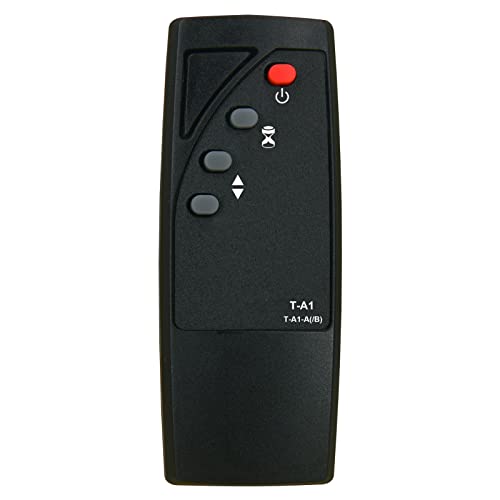 RCECAOSHAN Replacement for Twin Star Electric Fireplace Stove Heater Infrared Remote Control 10HM8000 10HM2273 10HM4128 10HM1342 10HM4126 10HM2274 10HM4124 10QI071ARA 10QI072ARA 10QH8000-C240