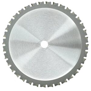 Yolan 7 1/4” Metal Cutting Circular Saw Blade, 7-1/4-Inch 180 Blade,36-Tooth,Carbide Tipped, 5/8-Inch Arbor, Diamond Knockout Arbor for TCT Miter Saw Blade, Cutting Metal & Steel,Ferrous Metal