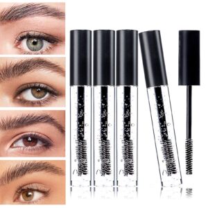 dageda clear eyebrow setting gel, 4 pack brow fix gel, waterproof and sweat-proof eyebrow repair liquid brows styling beauty salon home use makeup, 3.53oz