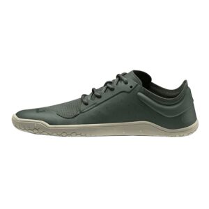 vivobarefoot primus lite iii all weather, womens lightweight all-weather trainer with barefoot sole charcoal