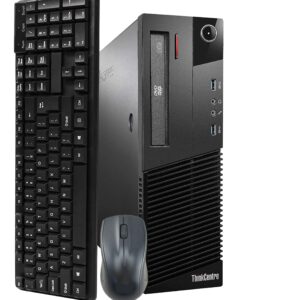 Lenovo ThinkCentre M93P Small Form Computer Desktop PC, Intel Core i5 3.2GHz Processor, 16GB Ram, 512GB M.2 SSD, Wireless Keyboard & Mouse, WiFi | Bluetooth, Windows 10 Pro (Renewed)