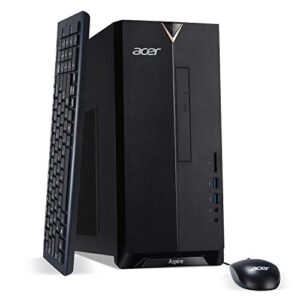 acer aspire tc-391-ur12 desktop, amd ryzen 5 4600g hexa-core processor, amd radeon graphics, 12gb ddr4, 512gb nvme m.2 ssd, 8x dvd, wi-fi 5, windows 10 home