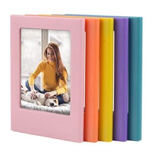 k mini photos frame for polaroid, table magnetic picture frames for insta mini film, fridge magnetic photo frame, picture holders for polaroid 3.3 x 2.1 inch