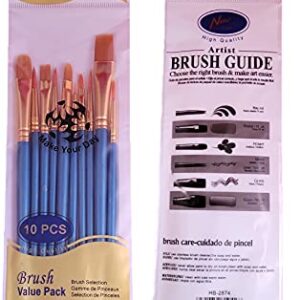 Make Your Day Testors Naval Color Enamel Paint Variety, 1/4 fl oz (Pack of 11) PaintBrush Set