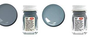 Make Your Day Testors Naval Color Enamel Paint Variety, 1/4 fl oz (Pack of 11) PaintBrush Set