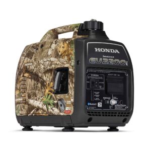 honda eu2200i 120v 2200-watt 121cc 0.95 gallon camo inverter generator with co-minder - 49-state