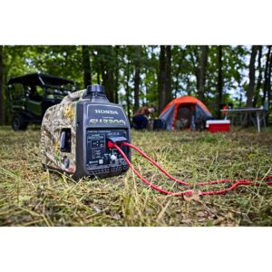 Honda EU2200i 120V 2200-Watt 121cc 0.95 Gallon Camo Inverter Generator with Co-Minder - 49-State