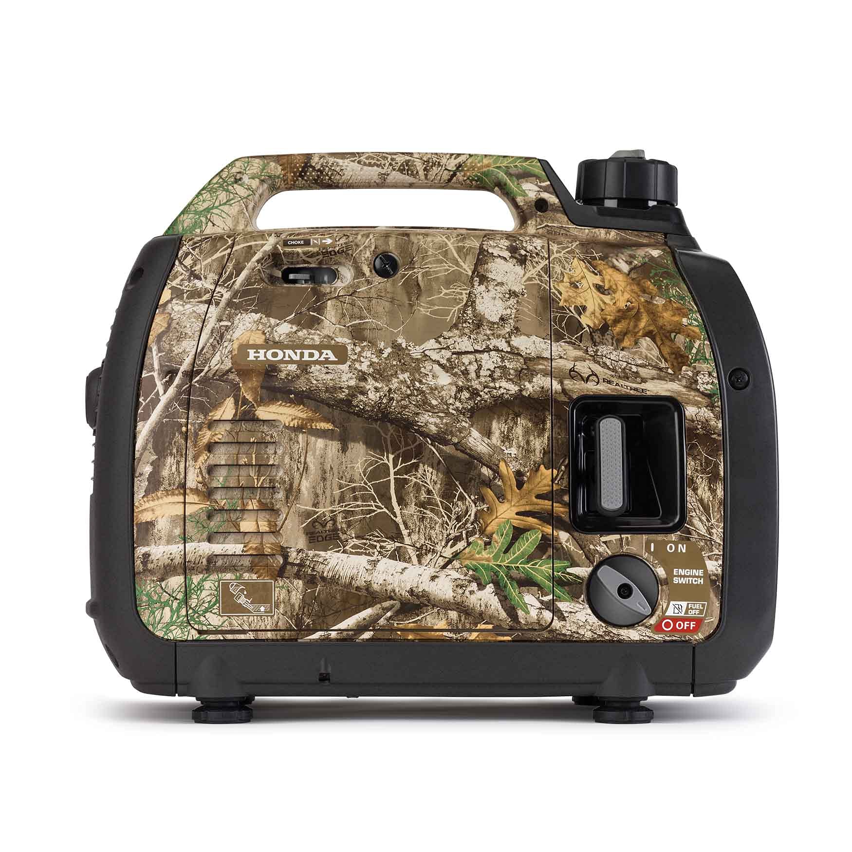 Honda EU2200i 120V 2200-Watt 121cc 0.95 Gallon Camo Inverter Generator with Co-Minder - 49-State