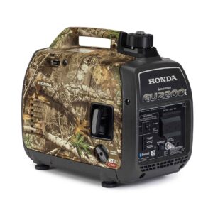 Honda EU2200i 120V 2200-Watt 121cc 0.95 Gallon Camo Inverter Generator with Co-Minder - 49-State