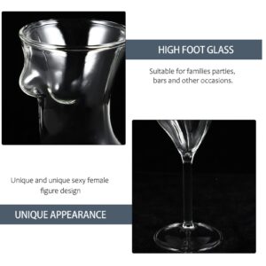 Novelty Champagne Goblet Wine Glasses Female Body Glasses for Home Restaurant Bar Party Decoration