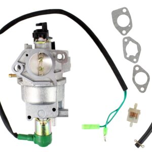 Pro Chaser Carburetor for DuroMax PowerMax XP4000S XP8500E XP8500E-CA XP10000E XP10000E-CA DJ190FD DJ190FD-14100 4000 8500 Watt 389cc 420cc 16hp 18hp Auto Chock Generator