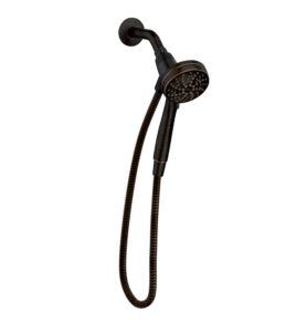 moen 26100brb engage magnetix handheld shower, bronze mediterranean