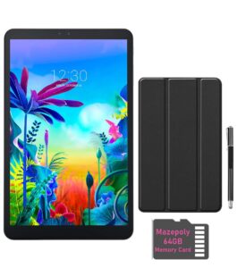 lg g pad 5 10.1-inch (1920x1200) 4gb lte unlock tablet, qualcomm msm8996 snapdragon processor, 4gb ram, 32gb storage, bluetooth, fingerprint sensor, android 9.0