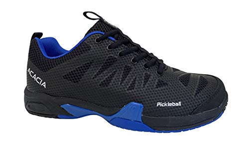 ACACIA Unisex-Adult Pickleball Shoes, Black, 9