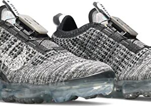 Nike Women's Air Vapormax 2020 Flykit Running Shoes, Black/Black/White, 7.5