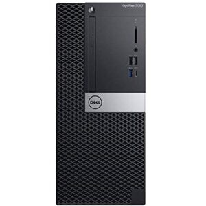 Dell OptiPlex 5060 Tower Desktop Business Computer with Intel Core i5-8500 3.0GHz 6-core CPU, 8GB RAM, 256GB SSD, Windows 10 Professional (Renewed)