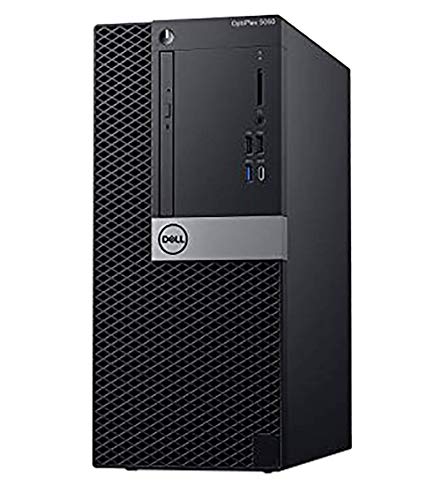 Dell OptiPlex 5060 Tower Desktop Business Computer with Intel Core i5-8500 3.0GHz 6-core CPU, 8GB RAM, 256GB SSD, Windows 10 Professional (Renewed)