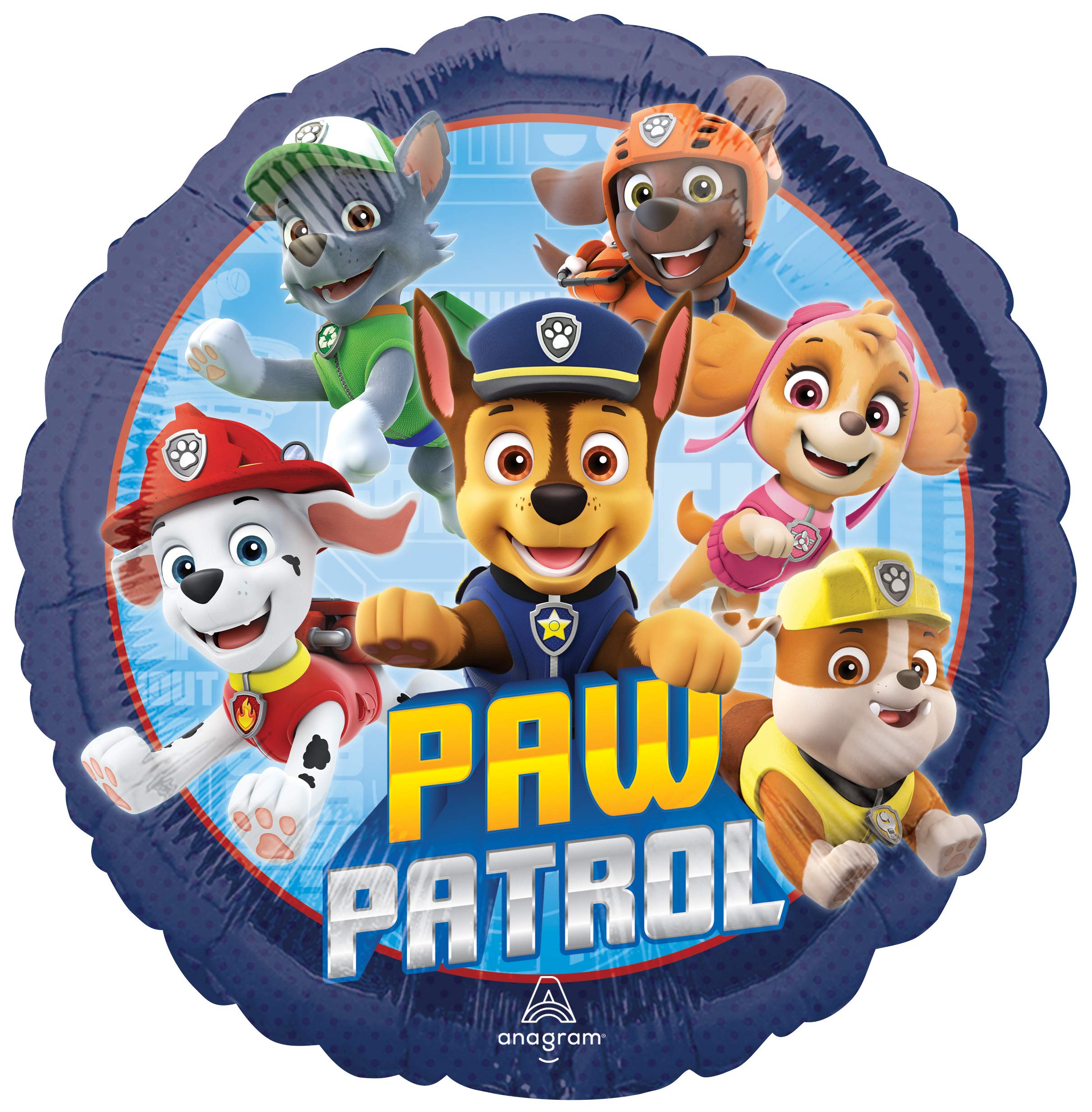 Paw Pups on Patrol Party Supplies 3rd Birthday Balloon Bouquet Decorations