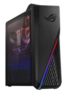 rog strix ga15dk gaming desktop pc, amd ryzen 7 5800x, geforce rtx 3070, 16gb ddr4 ram, 512gb ssd + 1tb hdd, wi-fi 5, windows 10 home, ga15dk-as776