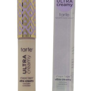 Tarte Cosmetics Shape Tape Ultra Creamy Concealer | Fair Neutral 12N NEW 2021 Formula Best Corrector Makeup Under Eye Brighter, Smoother Skin Matte Finish Nourishing & Gentle 0.33 Ounce (Pack of 1)