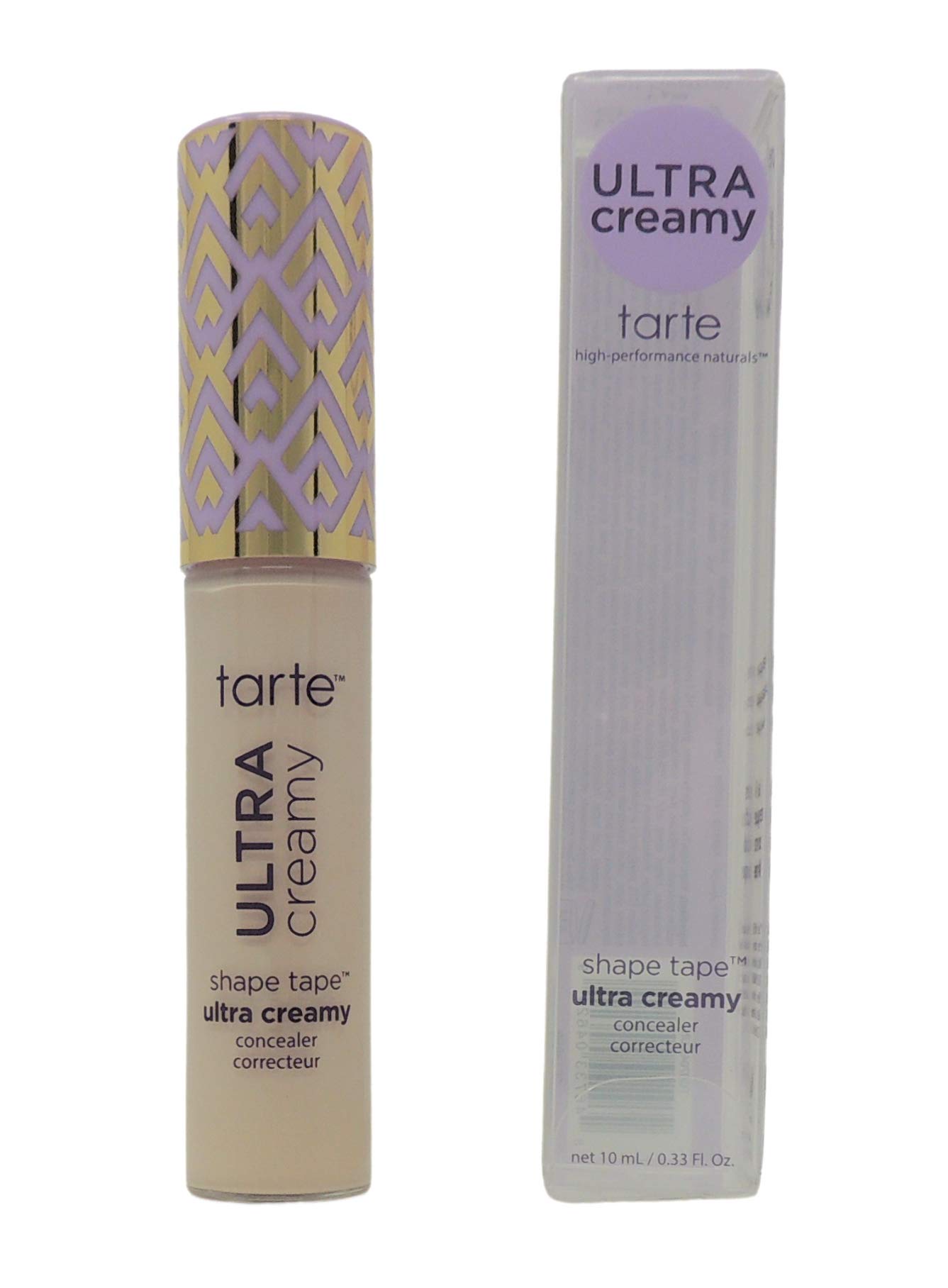 Tarte Cosmetics Shape Tape Ultra Creamy Concealer | Fair Neutral 12N NEW 2021 Formula Best Corrector Makeup Under Eye Brighter, Smoother Skin Matte Finish Nourishing & Gentle 0.33 Ounce (Pack of 1)