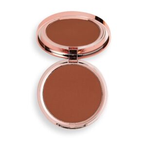 revolution splendor matte bronzer powder, contour makeup for bronzing, vegan & cruelty-free, medium