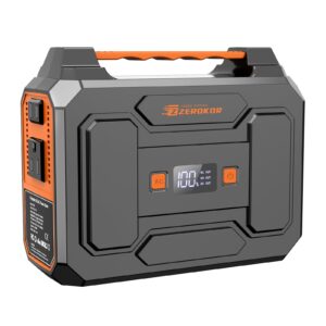 portable power station 100w portable generator 146wh 39600mah external lithium battery pack with usb c, portable power pack with ac outlet power bank for camping home use rv vanlife adventures