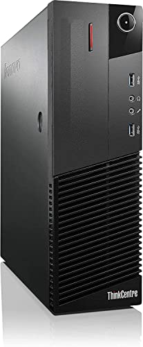 LENOVO SFF Computer Desktop PC, Intel Core i7 3.4GHz Processor, 16GB Ram, 128GB SSD, 2TB HDD, Wireless Keyboard & Mouse, WiFi | Bluetooth, New 24" FHD LED Monitor, Win 10 Pro (Renewed)