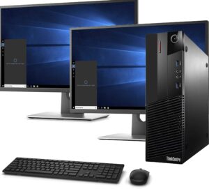 lenovo thinkcentre m710 tiny desktop computer, intel core i3-1005g1, 16gb ram, 256gb ssd, windows 10 pro