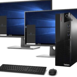 Lenovo ThinkCentre M710 Tiny Desktop Computer, Intel Core i3-1005G1, 16GB RAM, 256GB SSD, Windows 10 Pro