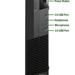 Lenovo M93P SFF Computer Desktop PC, Intel Core i7 3.4GHz, 16GB Ram, 512GB M.2 SSD, Wireless Keyboard & Mouse, WiFi | Bluetooth, New 23.8-in FHD LED Monitor, Microsoft Office 365, Win 10 Pro (Renewed)