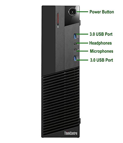 Lenovo M93P SFF Computer Desktop PC, Intel Core i7 3.4GHz, 16GB Ram, 512GB M.2 SSD, Wireless Keyboard & Mouse, WiFi | Bluetooth, New 23.8-in FHD LED Monitor, Microsoft Office 365, Win 10 Pro (Renewed)