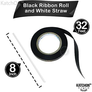 KatchOn, Black and White Checkered Balloons - 22 Inch, Pack of 6 | 4D Checker Balloons, Checkered Flag Balloons, Race Car Balloons | Checkered Flag Party Supplies, Race Car Birthday Party Supplies