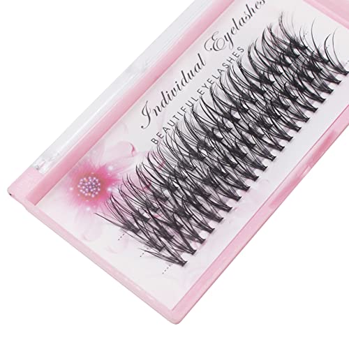 Bodermincer Grafting False Eyelashes 20D Soft 0.07 C Curl Lash Clusters Lash Extension Kit Individual Eyelashes Silk False Eye Lashes Extensions (18mm)