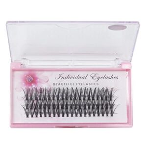 Bodermincer Grafting False Eyelashes 20D Soft 0.07 C Curl Lash Clusters Lash Extension Kit Individual Eyelashes Silk False Eye Lashes Extensions (18mm)