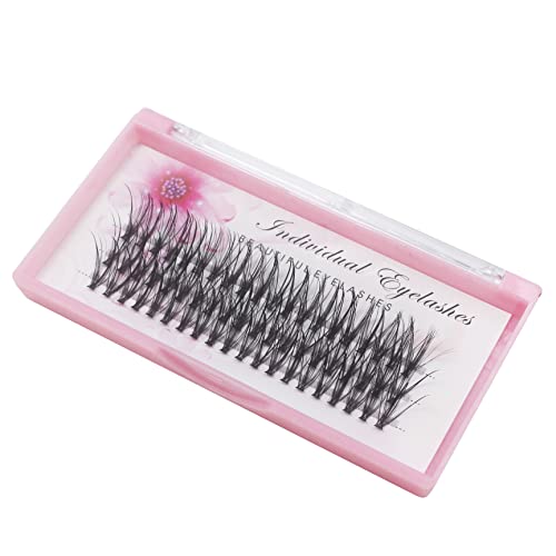 Bodermincer Grafting False Eyelashes 20D Soft 0.07 C Curl Lash Clusters Lash Extension Kit Individual Eyelashes Silk False Eye Lashes Extensions (18mm)