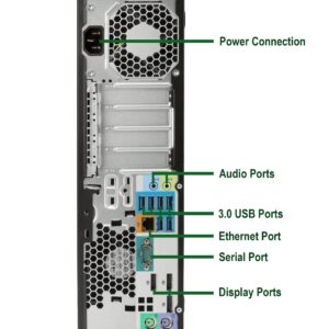 HP Z240 Small Form Computer Desktop PC, Intel Core i5 6500 3.2GHz Processor, 16GB DDR4 Ram, 256GB NVMe SSD, WiFi | Bluetooth, Wireless Keyboard & Mouse, Win 10 Pro (Renewed)