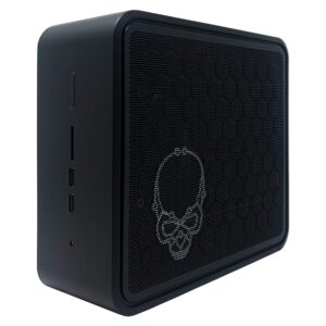 intel nuc 9 nuc9i7qnx ghost canyon gaming mini pc - 9th gen core i7-9750h 6-core up to 4.50 ghz cpu, 32gb ddr4 ram, 1tb nvme ssd, uhd graphics 630, thunderbolt 3, wi-fi 6, windows 10 pro, black