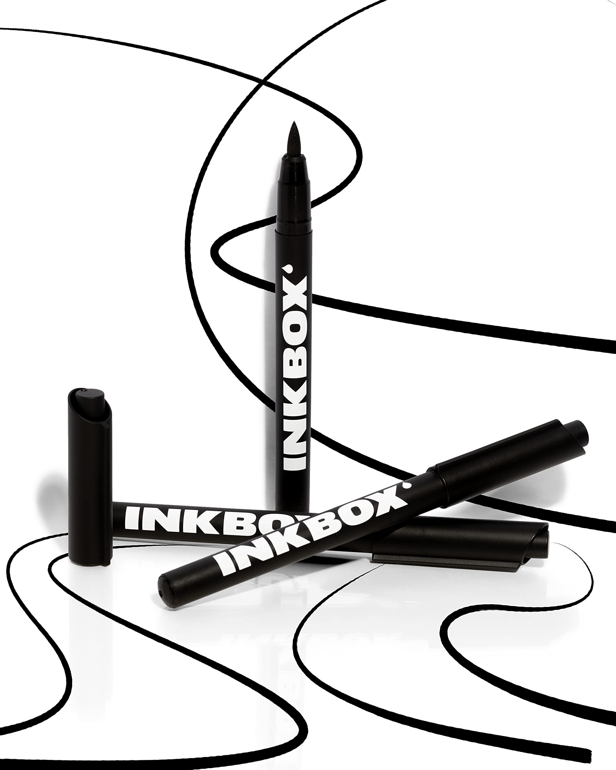 Inkbox Freehand Tattoo Marker - Medium, Draw on Skin, Long-Lasting 1-2 Weeks, Temporary Tattoo Pen, For All Artists, Water Resistant For Now Ink - Fades Naturally, 1-Pack - Medium-Tip Marker