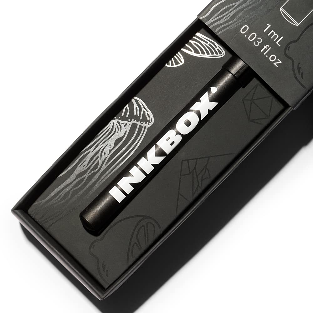 Inkbox Freehand Tattoo Marker - Medium, Draw on Skin, Long-Lasting 1-2 Weeks, Temporary Tattoo Pen, For All Artists, Water Resistant For Now Ink - Fades Naturally, 1-Pack - Medium-Tip Marker