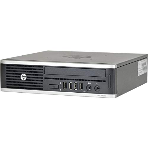 HP 8200 USFF Computer Desktop PC, Intel Core i5 3.1GHz Processor, 8GB Ram, 320GB Hard Drive, WiFi | Bluetooth, 1080p Webcam, Wireless Keyboard & Mouse, 20 Inch Monitor, Windows 10 (Renewed)